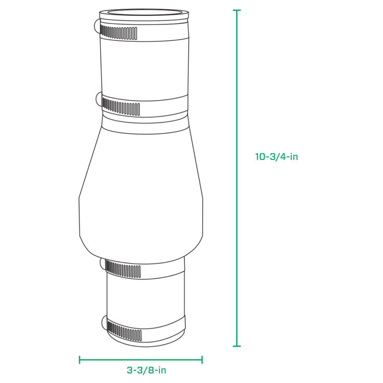 Silencer Pro Sump Pump Check Valve