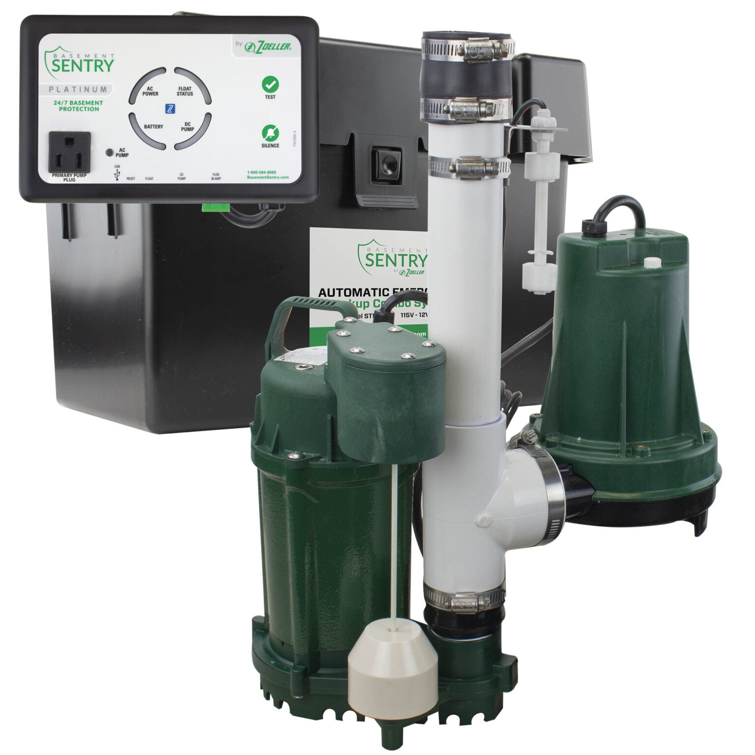 High Performance Sump Pump Combo System